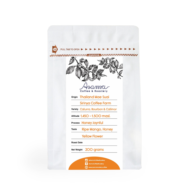 Sirinya Coffee Farm Anaerobic Honey Joynful - Asama Coffee & Roastery ...